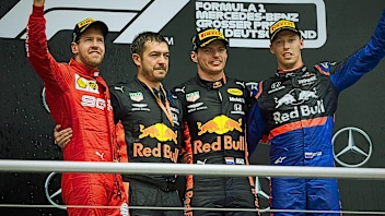 GALLERY: Racing Bulls present their colours for 2025 season at F1 75 Live in London | Formula 1®